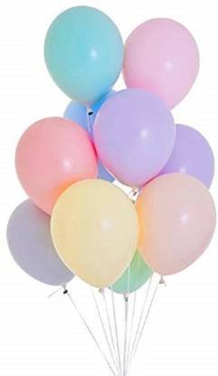 BubbleTrouble.in Solid Premium Quality Multicolored Pastel Macron ...